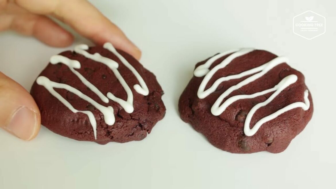 How to make Oreo stuffed red velvet cookies