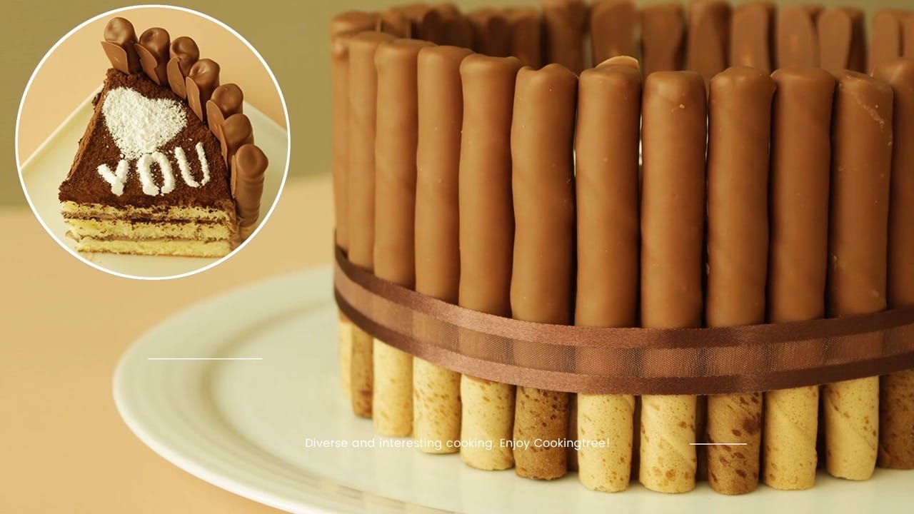 How to make Pepero Day Chocolate Cake