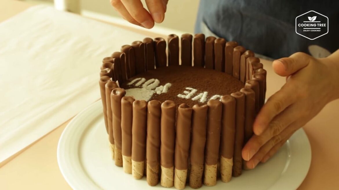 How to make Pepero Day Chocolate Cake
