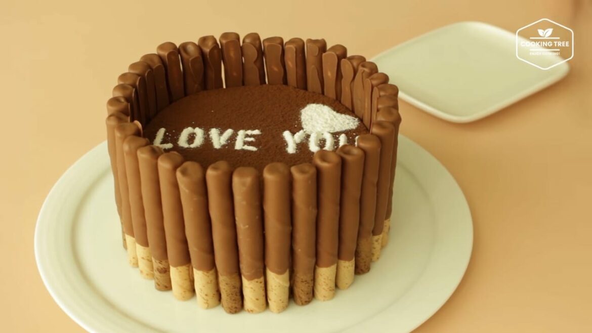 How to make Pepero Day Chocolate Cake
