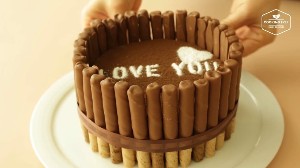 How to make Pepero Day Chocolate Cake