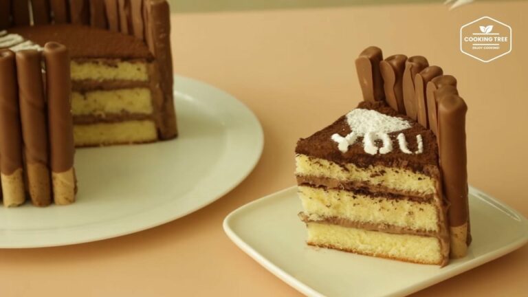 How to make Pepero Day Chocolate Cake