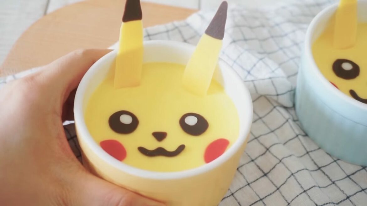 How to make Pokemon GO! Pikachu's custard pudding