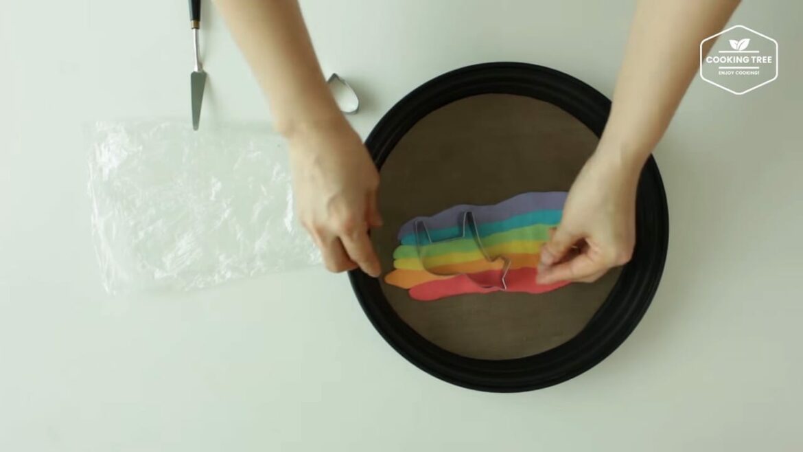 How to make Rainbow Unicorn Cookie
