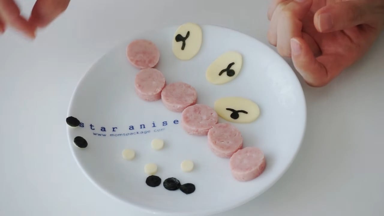 How to make Rilakkuma burger