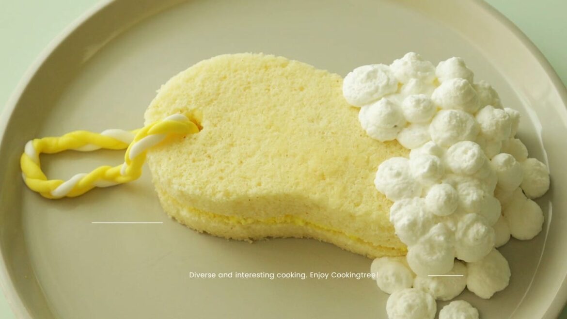 How to make a Sponge-shaped cake