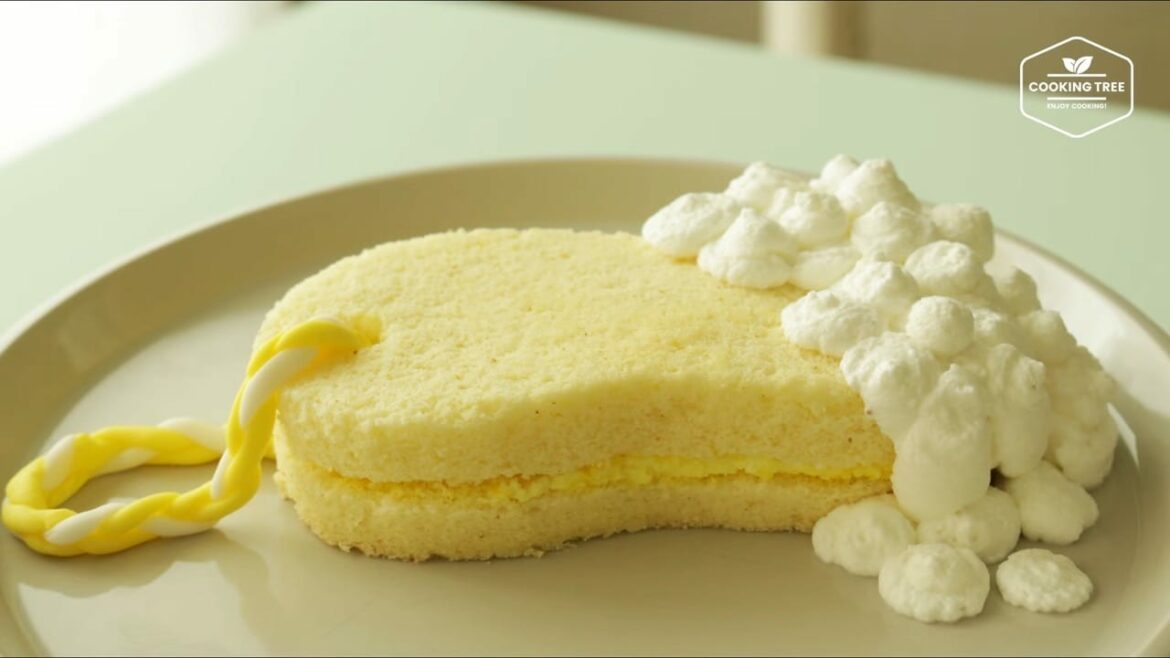 How to make a Sponge-shaped cake