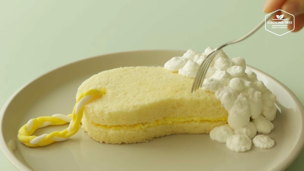 How to make a Sponge-shaped cake
