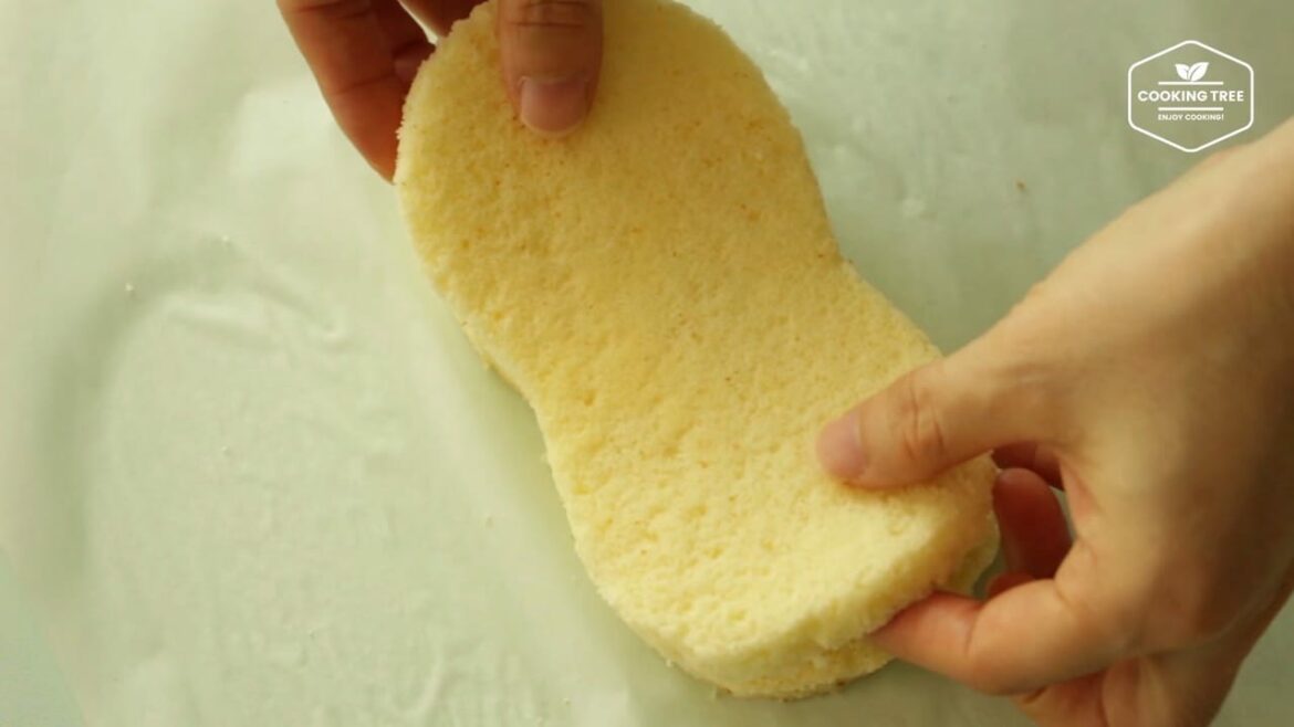 How to make a Sponge-shaped cake