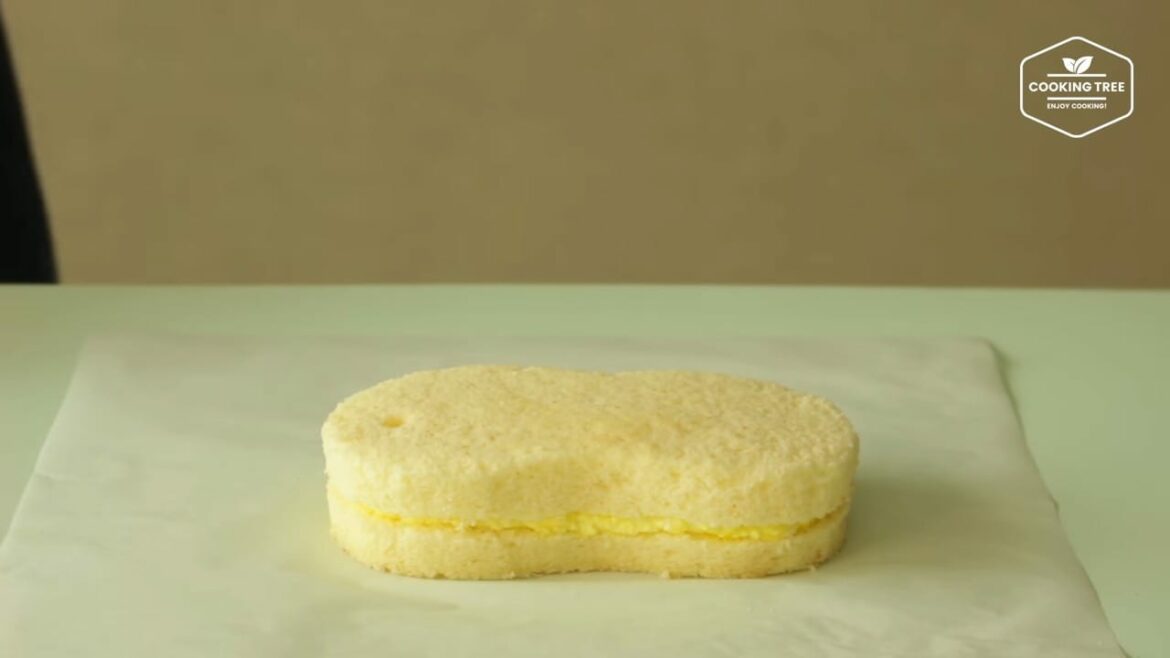 How to make a Sponge-shaped cake