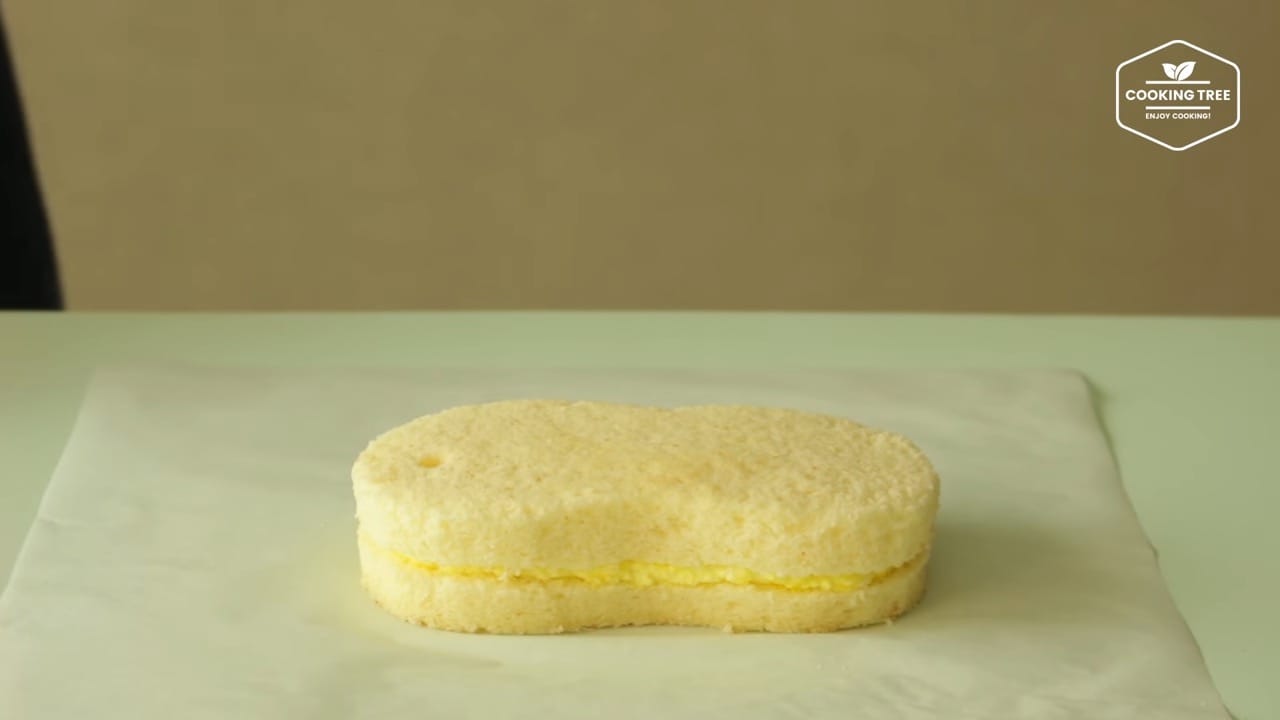 How to make a Sponge-shaped cake