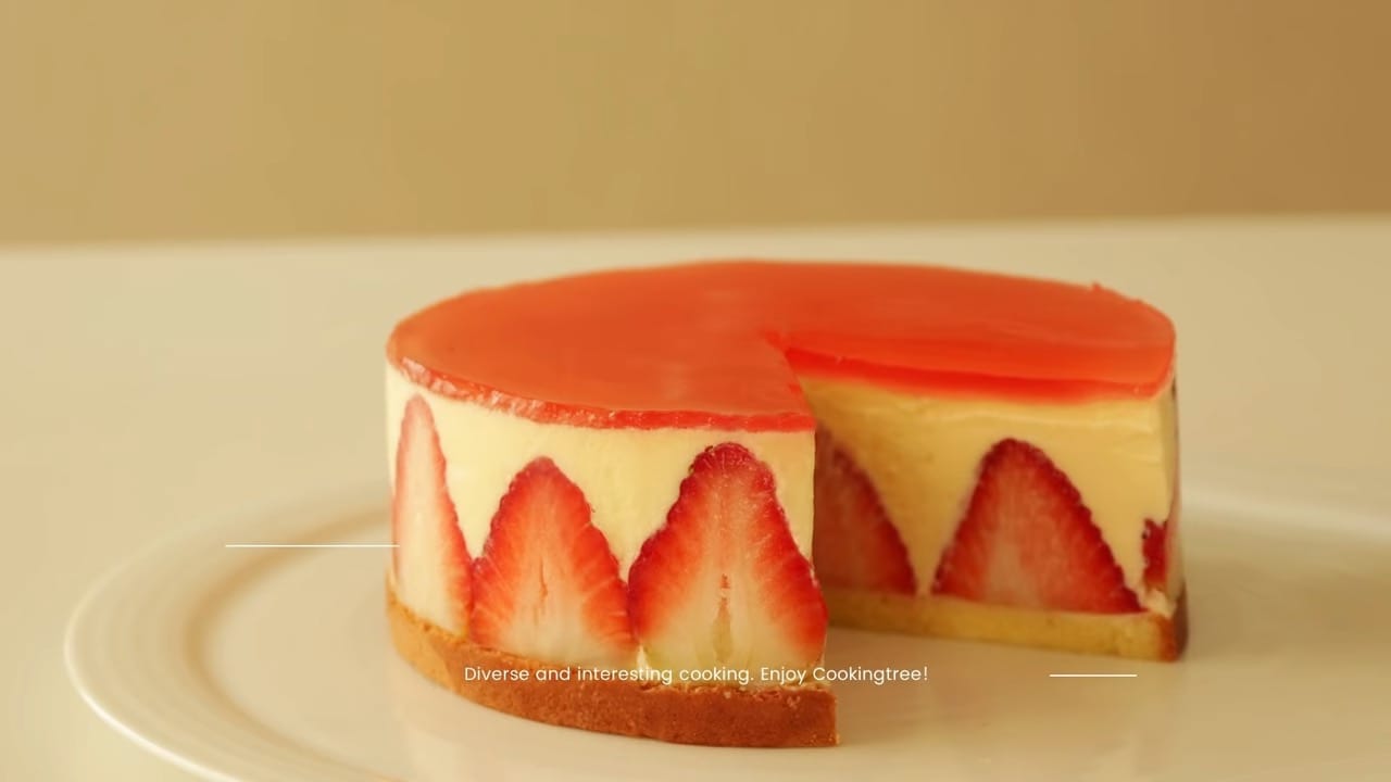 Strawberry fraisier cake Recipe