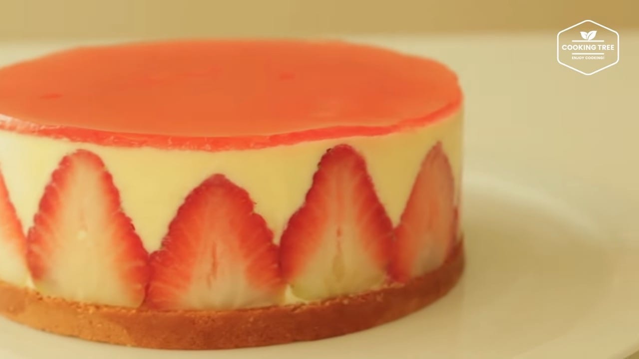 Strawberry fraisier cake Recipe