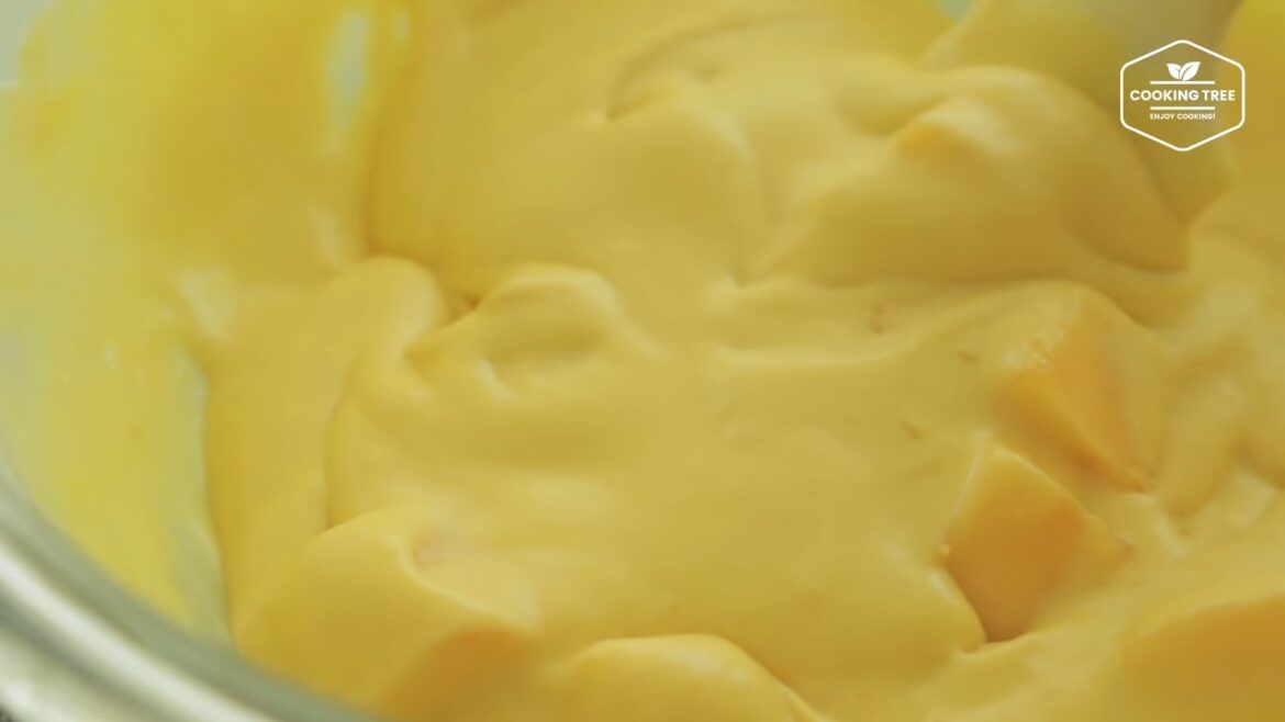 Mango ice cream cake Recipe