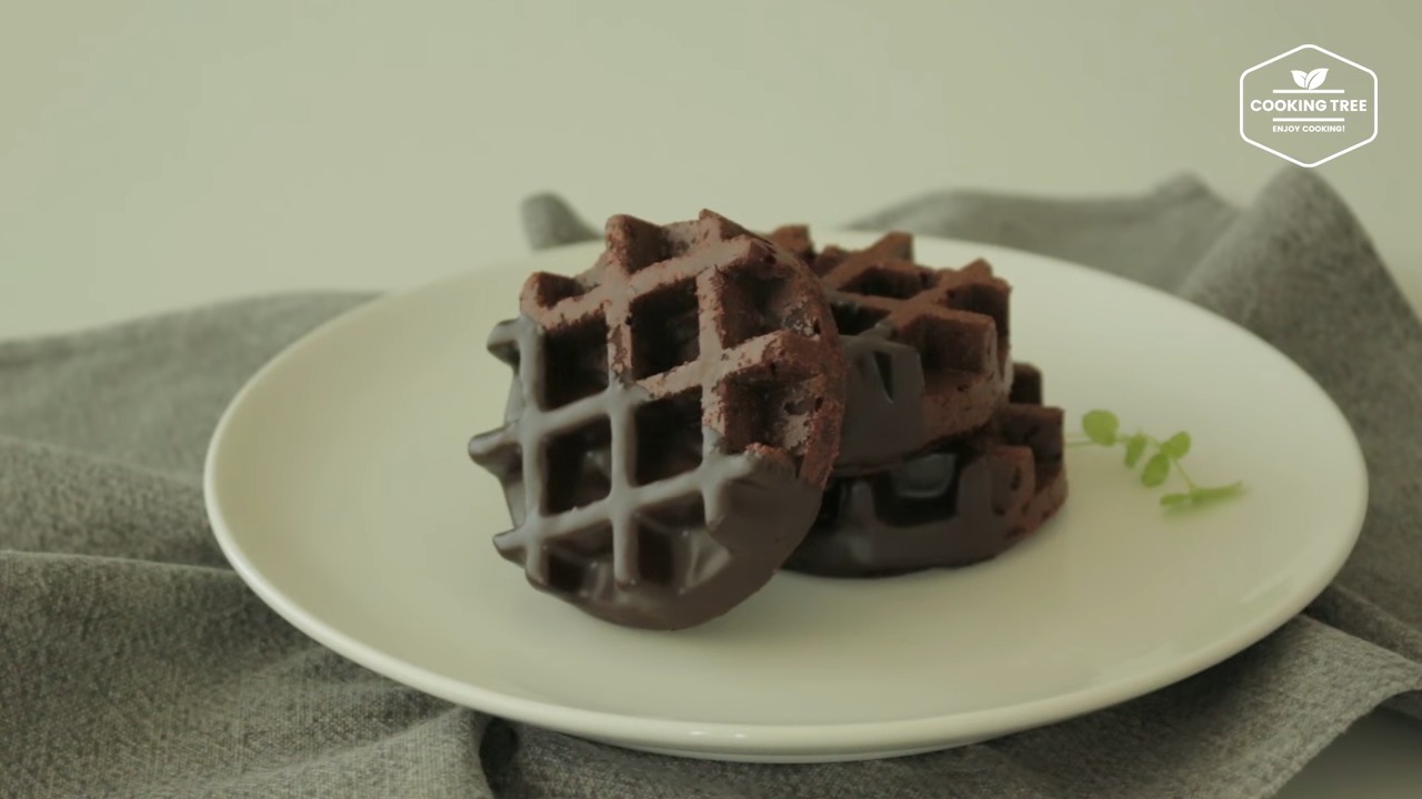 Baked Chocolate Waffle Donuts Recipe