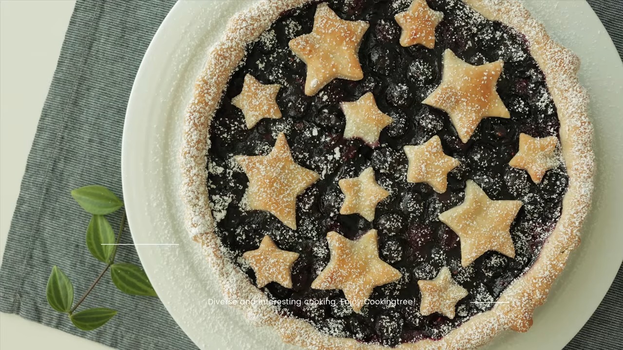 Blueberry & Raspberry Pie Recipe