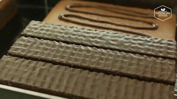 Chocolate mousse cake Recipe with Oreo Wafer