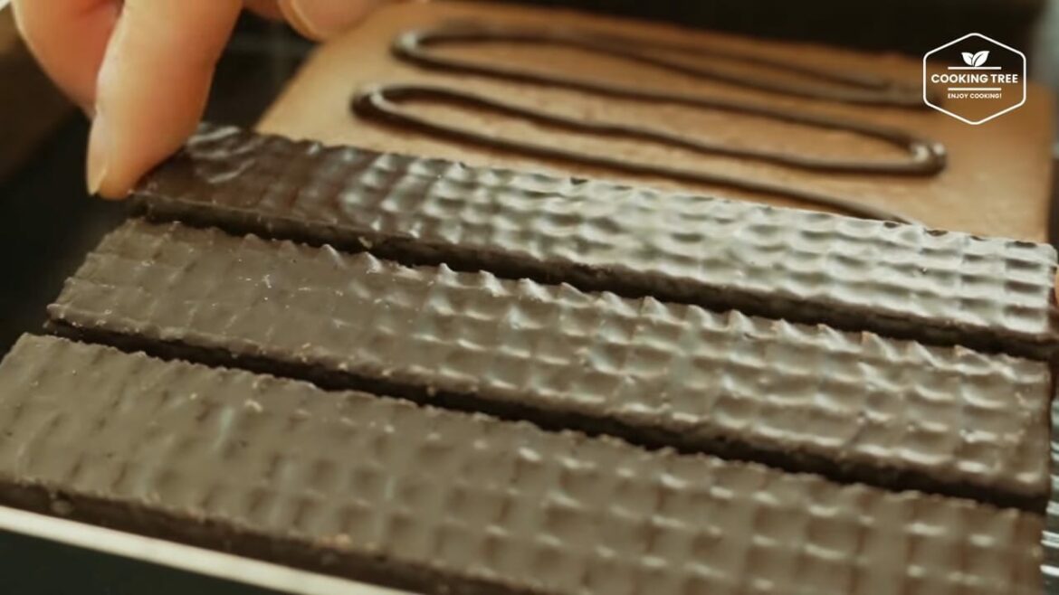 Chocolate mousse cake Recipe with Oreo Wafer