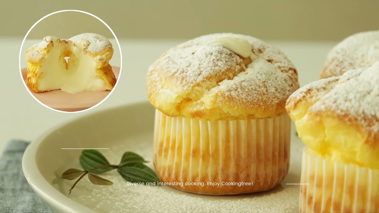 Cream Puff muffin Recipe Choux