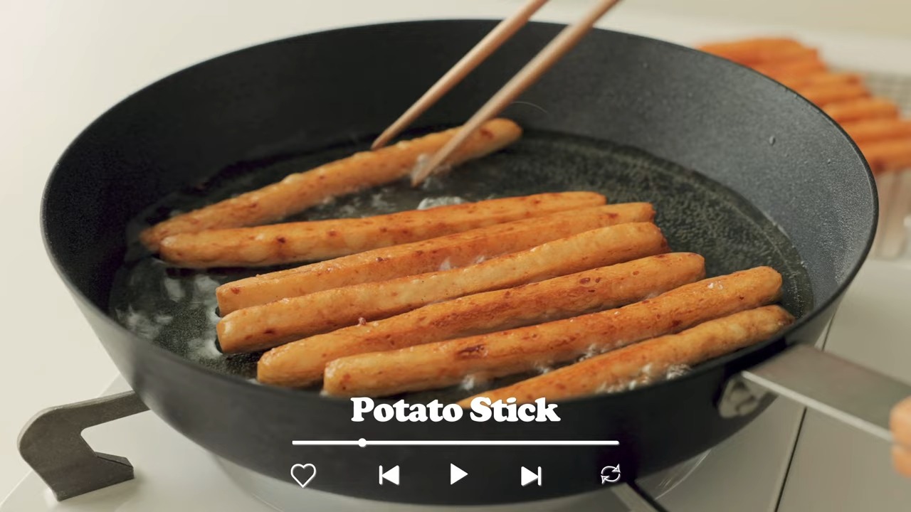 Crispy and Chewy Potato Stick - Cooking Tree