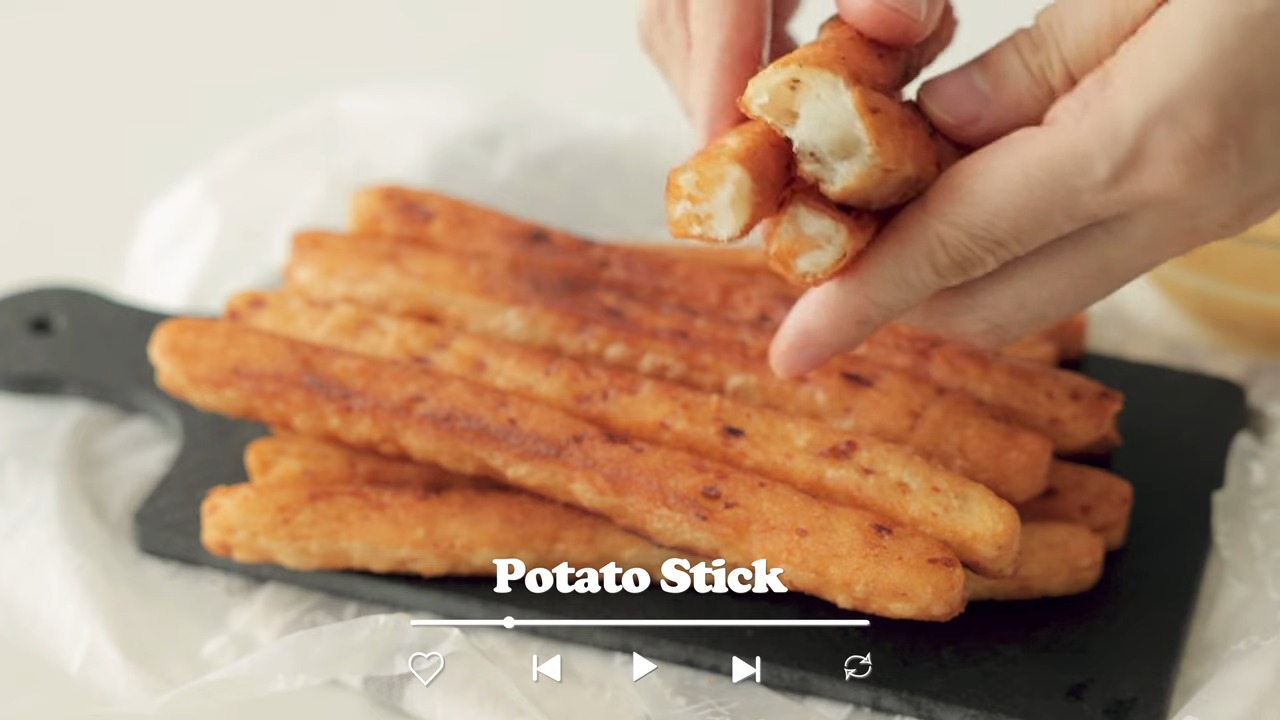 Crispy and Chewy Potato Stick - Cooking Tree