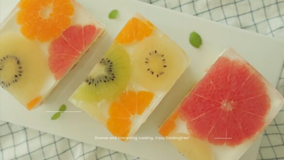 Fruit Jelly Cake Recipe