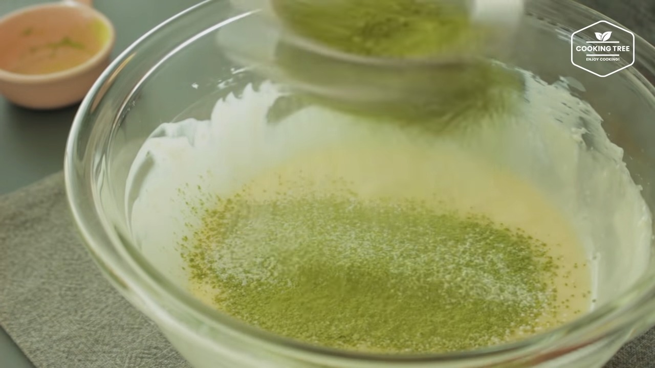 Green tea (Matcha) cheese tart Recipe