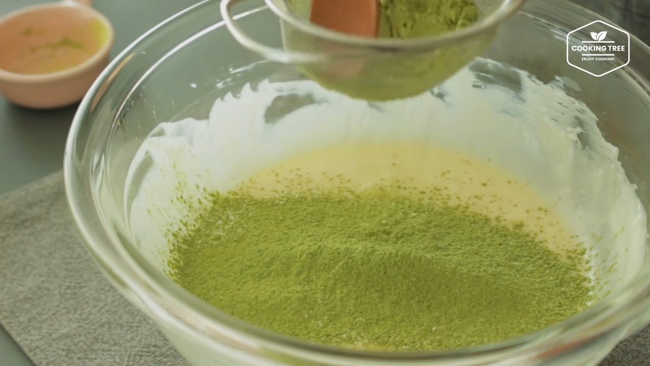 Green tea (Matcha) cheese tart Recipe