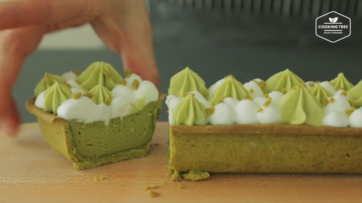 Green tea (Matcha) cheese tart Recipe