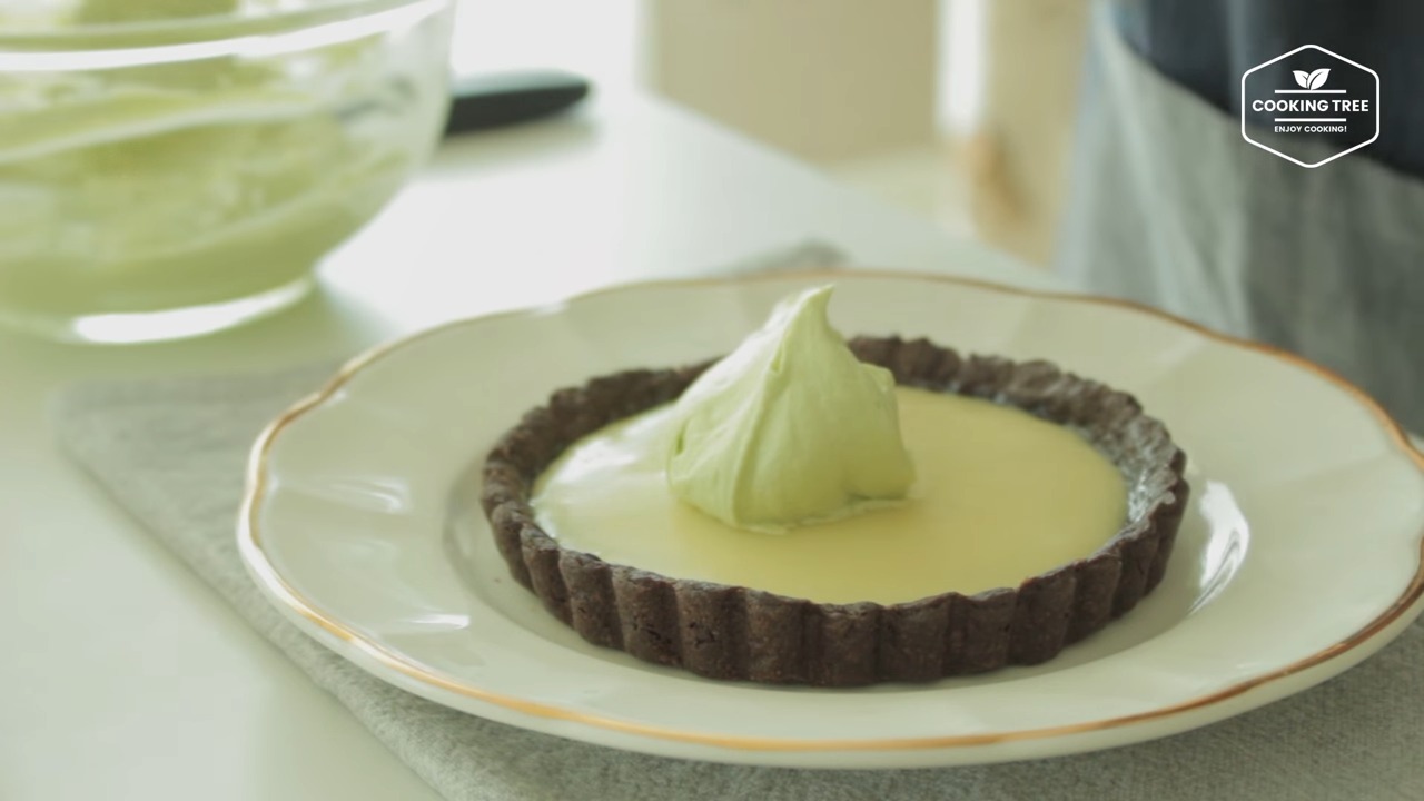 Green tea Tiramisu tart (Matcha tart)