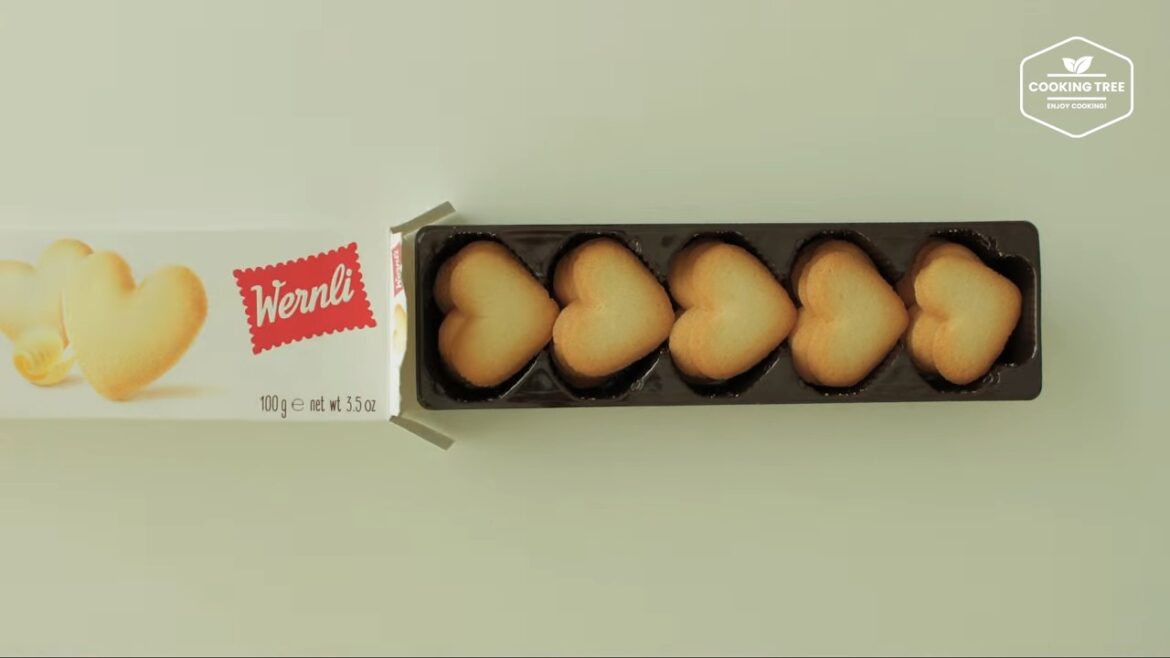 Heart biscuit dome cake Recipe No Bake Banana Cake