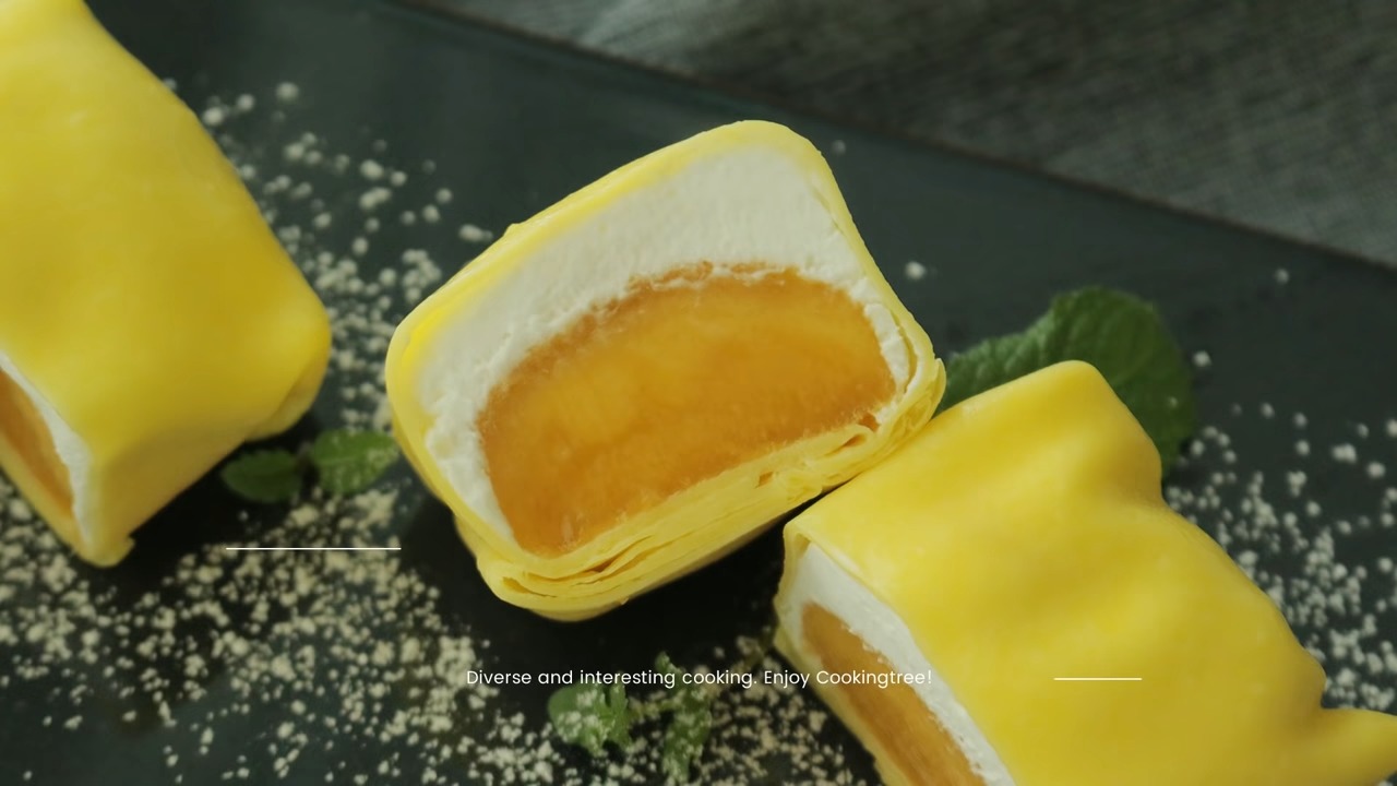 Hong kong style Mango pancake (Mango crepe)