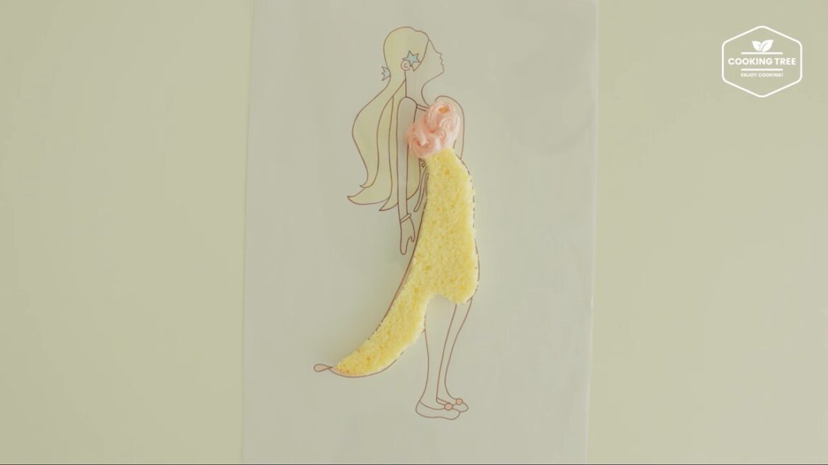 Making an Edible Dress~ cake idea for kids - Cooking tree