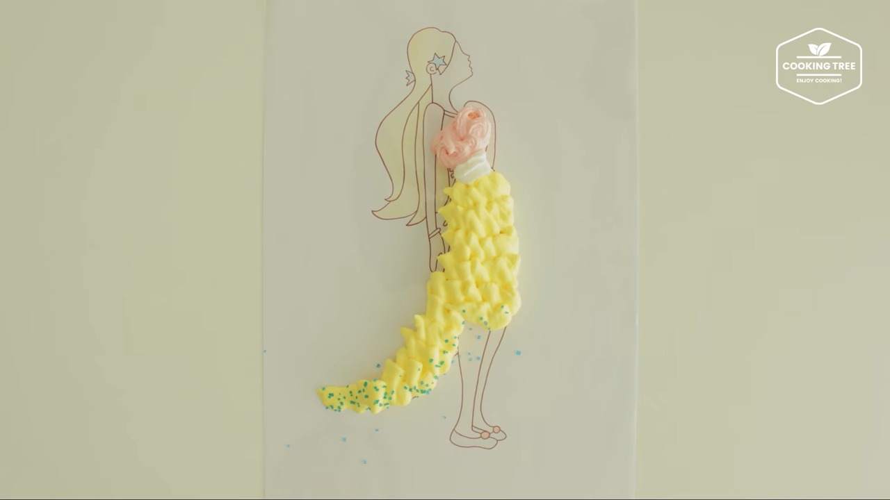 Making an Edible Dress~ cake idea for kids - Cooking tree