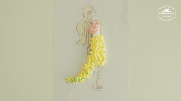 Making an Edible Dress~ cake idea for kids - Cooking tree