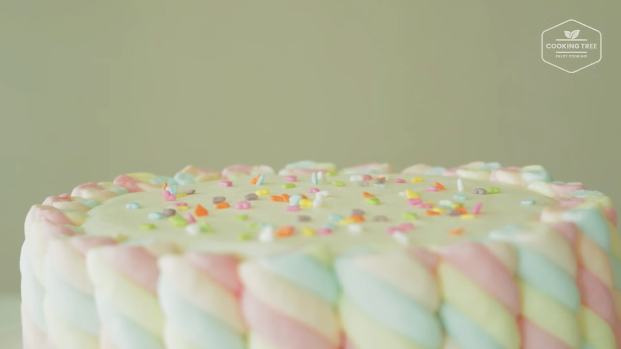 Marshmallow pastel cheesecake Recipe