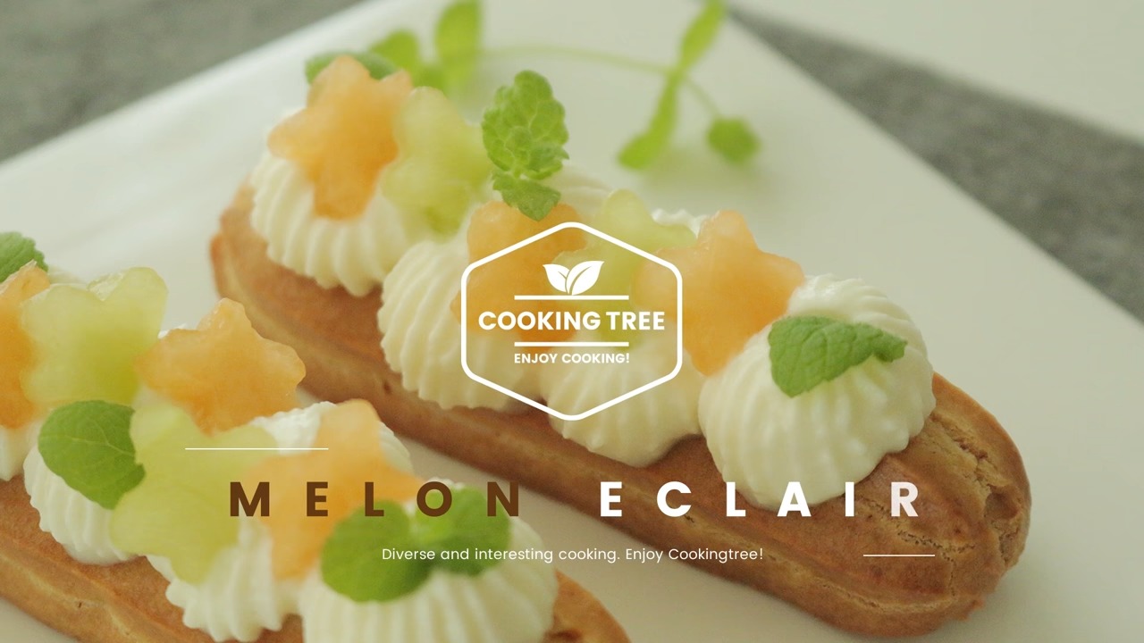 Melon Eclair Recipe