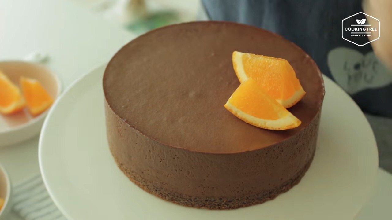 Orange chocolate mousse cake Recipe