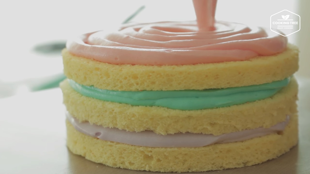 Pastel cake Recipe Butter cream cake
