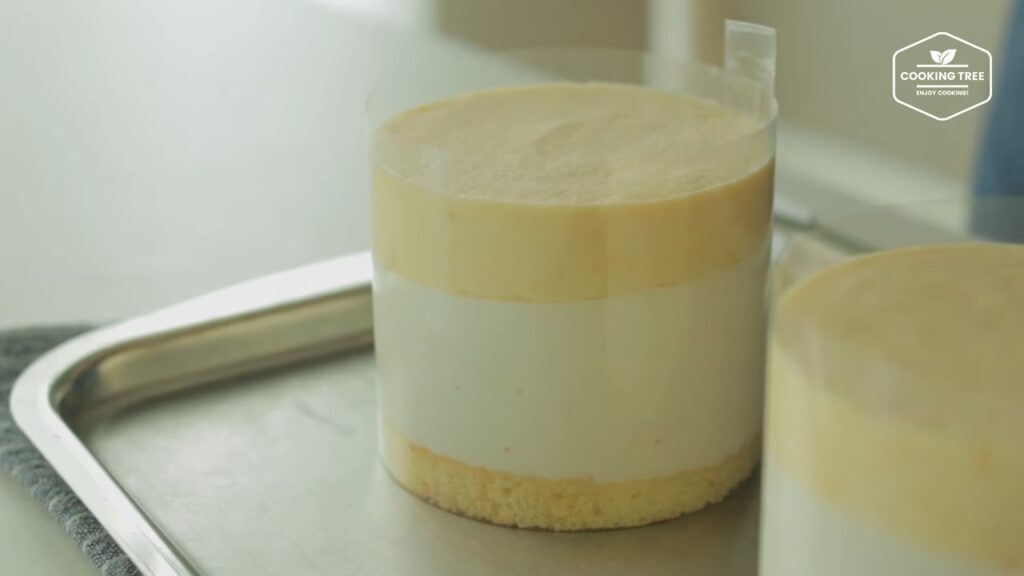 Peach mousse cake Recipe