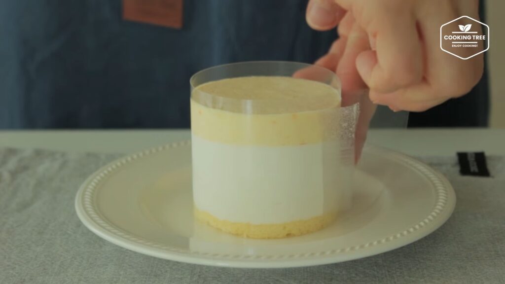 Peach mousse cake Recipe