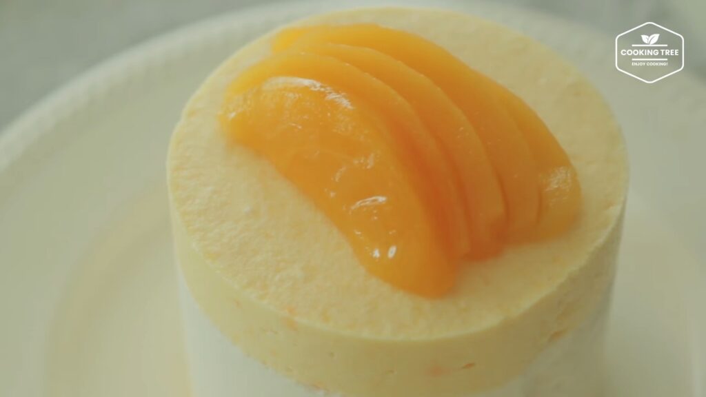Peach mousse cake Recipe