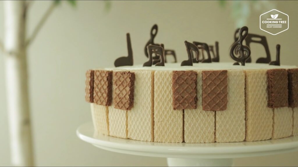 Piano Chocolate Cake Recipe