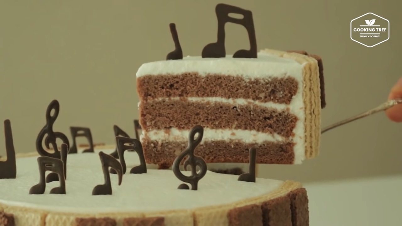 Piano Chocolate Cake Recipe