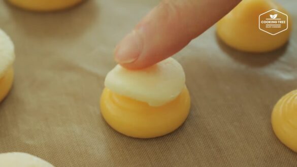 Pink Rabbit Cookie Choux (Cream puff) Recipe