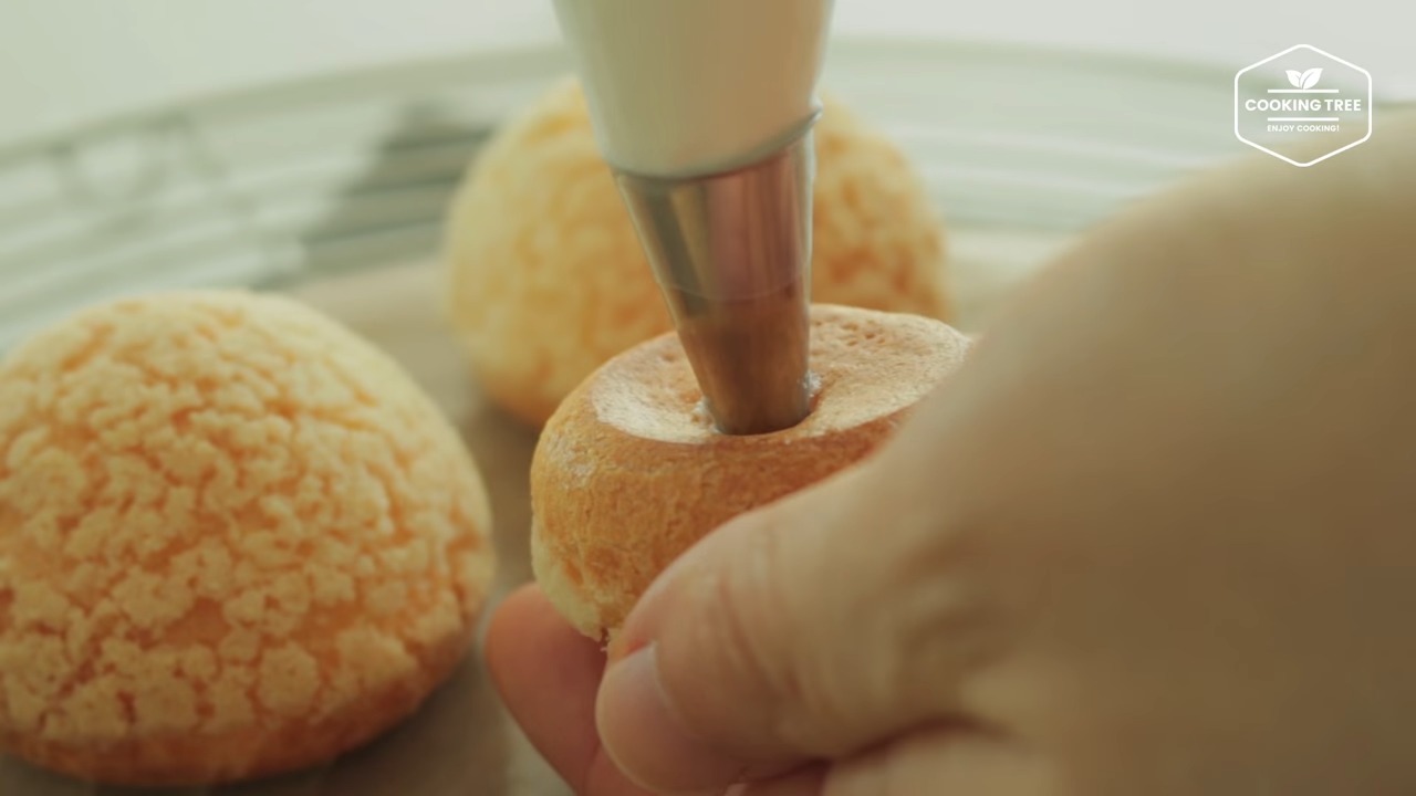 Pink Rabbit Cookie Choux (Cream puff) Recipe