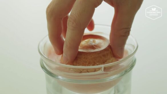 Pink Rabbit Cookie Choux (Cream puff) Recipe