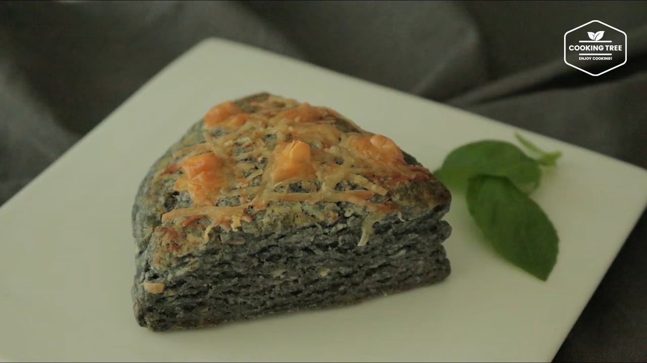 Squid ink Cheese scones Recipe