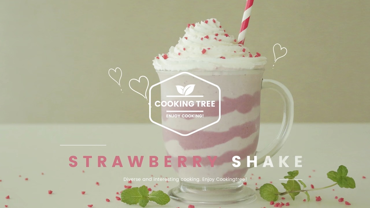 Strawberry milkshake Recipe