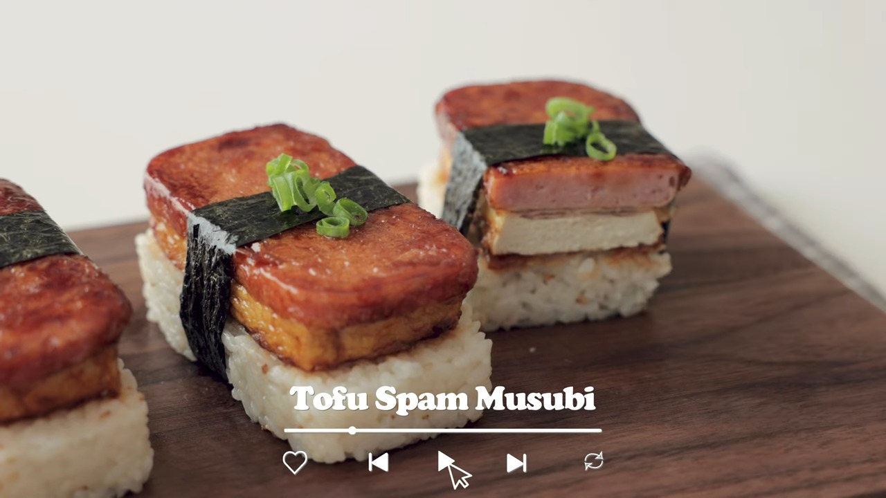 Tofu Spam Musubi Recipe - Cooking Tree